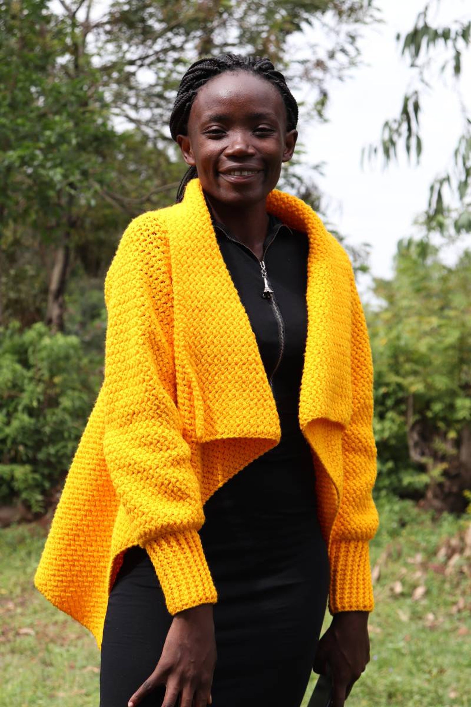 Crochet DRAPE Cardigan. PATTERN ONLY - Etsy