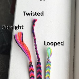 Triangle String Friendship Bracelet/anklet! (custom) - Etsy