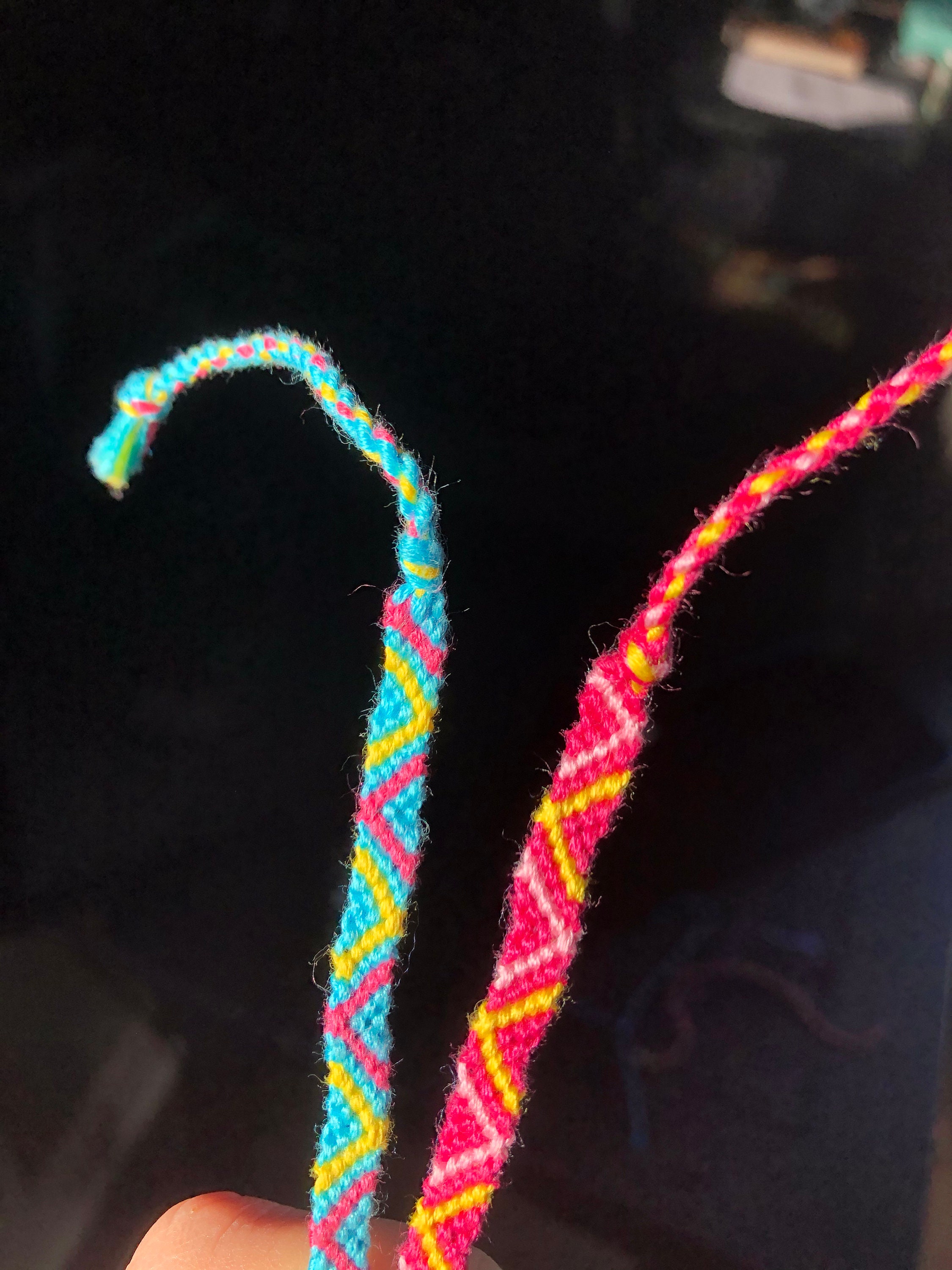 Triangle String Friendship Bracelet/anklet custom | Etsy