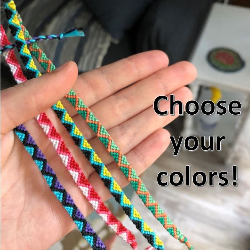 String Bracelet Friendship - Etsy