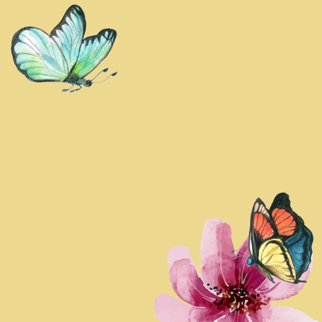 Editable Printable Customizable Canva Template Cheap Simple Handpainted ...