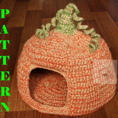 Crochet Kitty Bed Pattern - Etsy