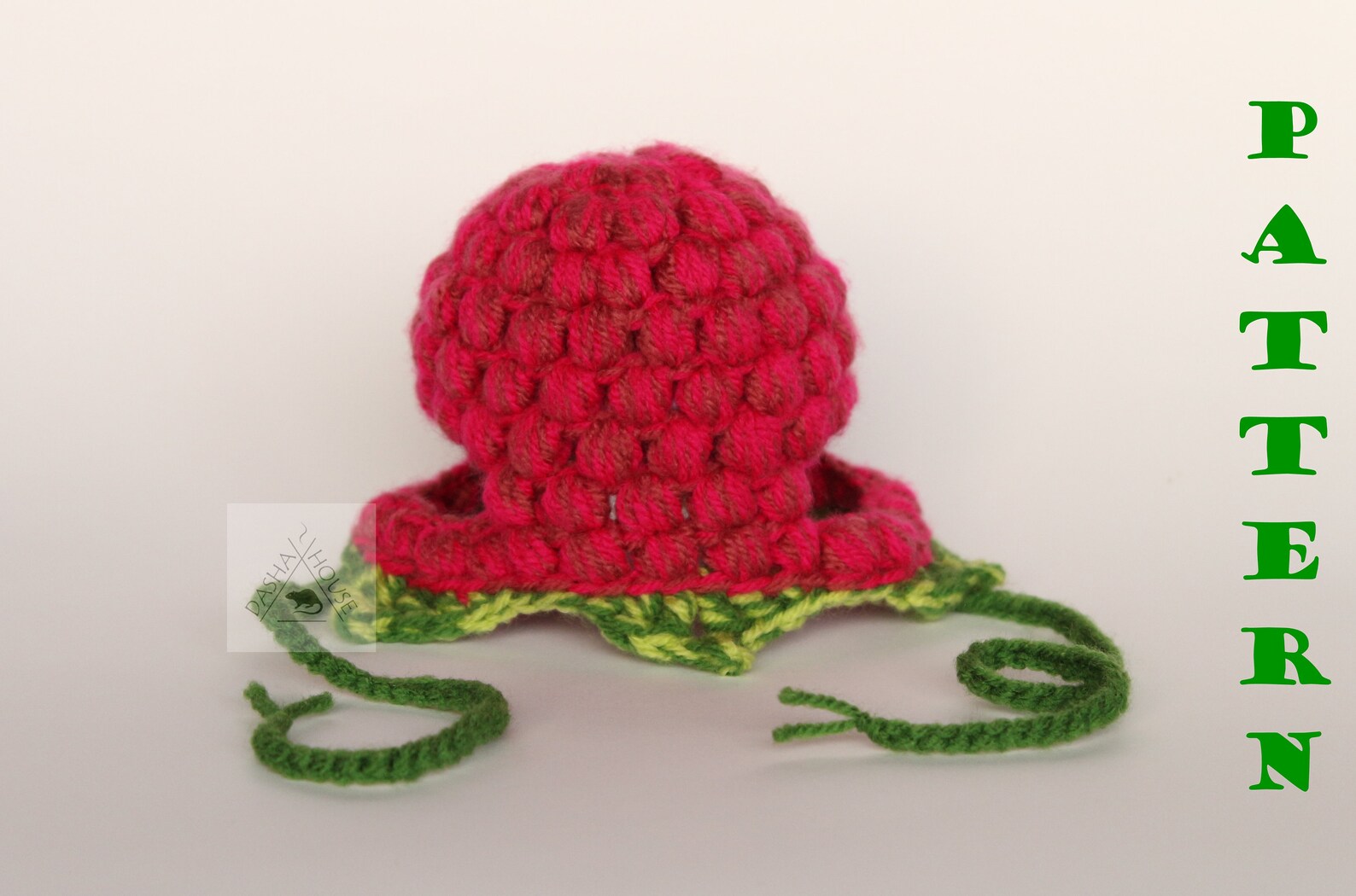 Raspberry Hat Cat Crochet Pattern/ Cute Berry Hat for Cat - Etsy