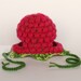 Raspberry Hat Cat Crochet Pattern/ Cute Berry Hat for Cat, Small Dog ...