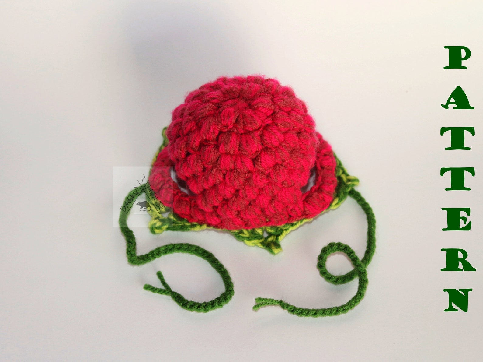 Raspberry Hat Cat Crochet Pattern/ Cute Berry Hat for Cat - Etsy