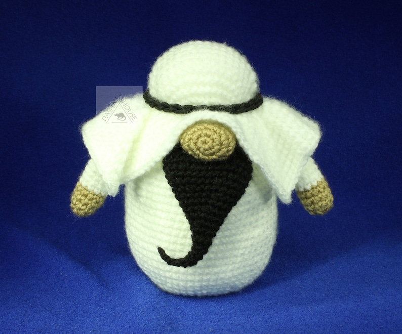 Arabic Wizard Gnome Crochet Pattern/ Amigurumi Gnome DIY/ - Etsy