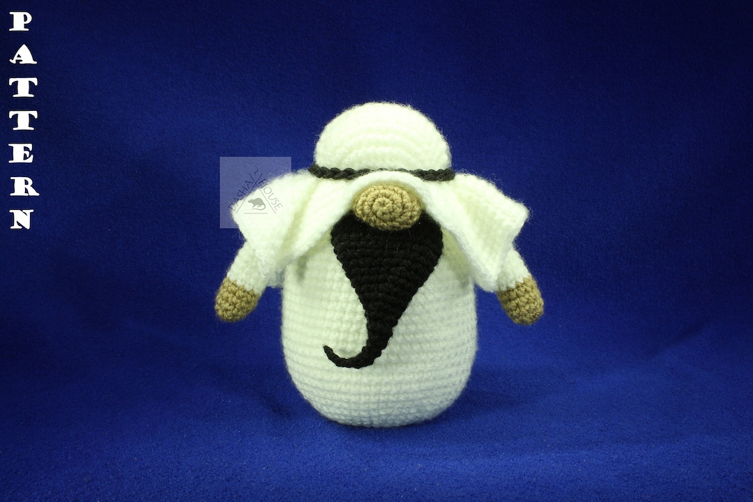 Arabic Wizard Gnome Crochet Pattern/ Amigurumi Gnome DIY/ Magian Gnome ...