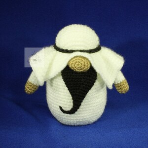 Arabic Wizard Gnome Crochet Pattern/ Amigurumi Gnome DIY/ Magian Gnome ...