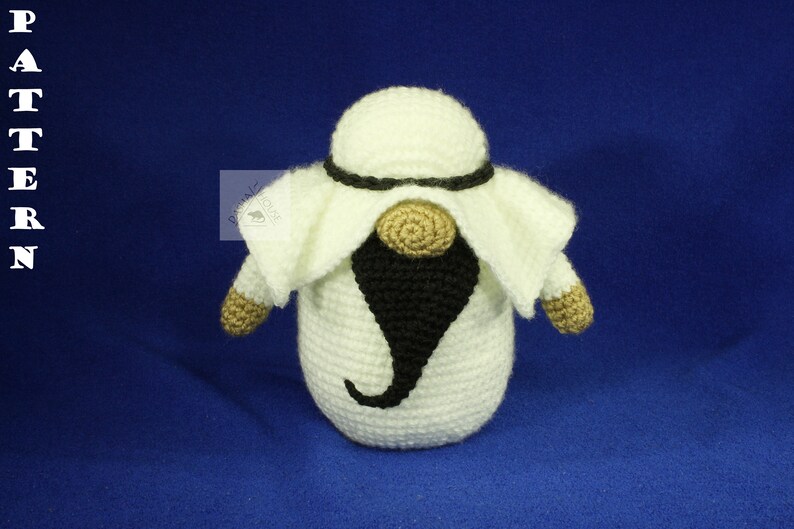 Arabic Wizard Gnome Crochet Pattern/ Amigurumi Gnome DIY/ - Etsy