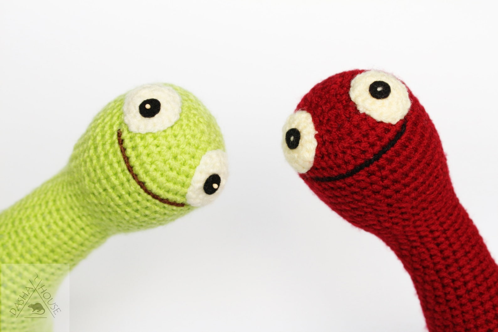 Crochet Pattern Worm Friend/ Crochet Earthworm Pattern/ - Etsy