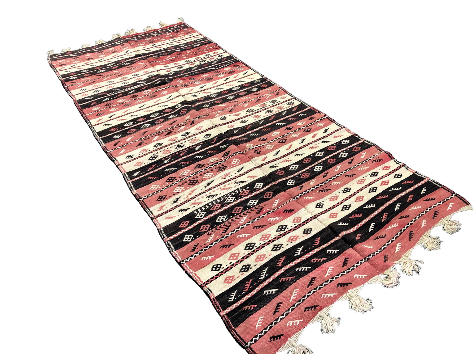 Anatolian Kilim Rug, Vintage Authentic Turkish Rug, Handwoven Kelim Rug ...