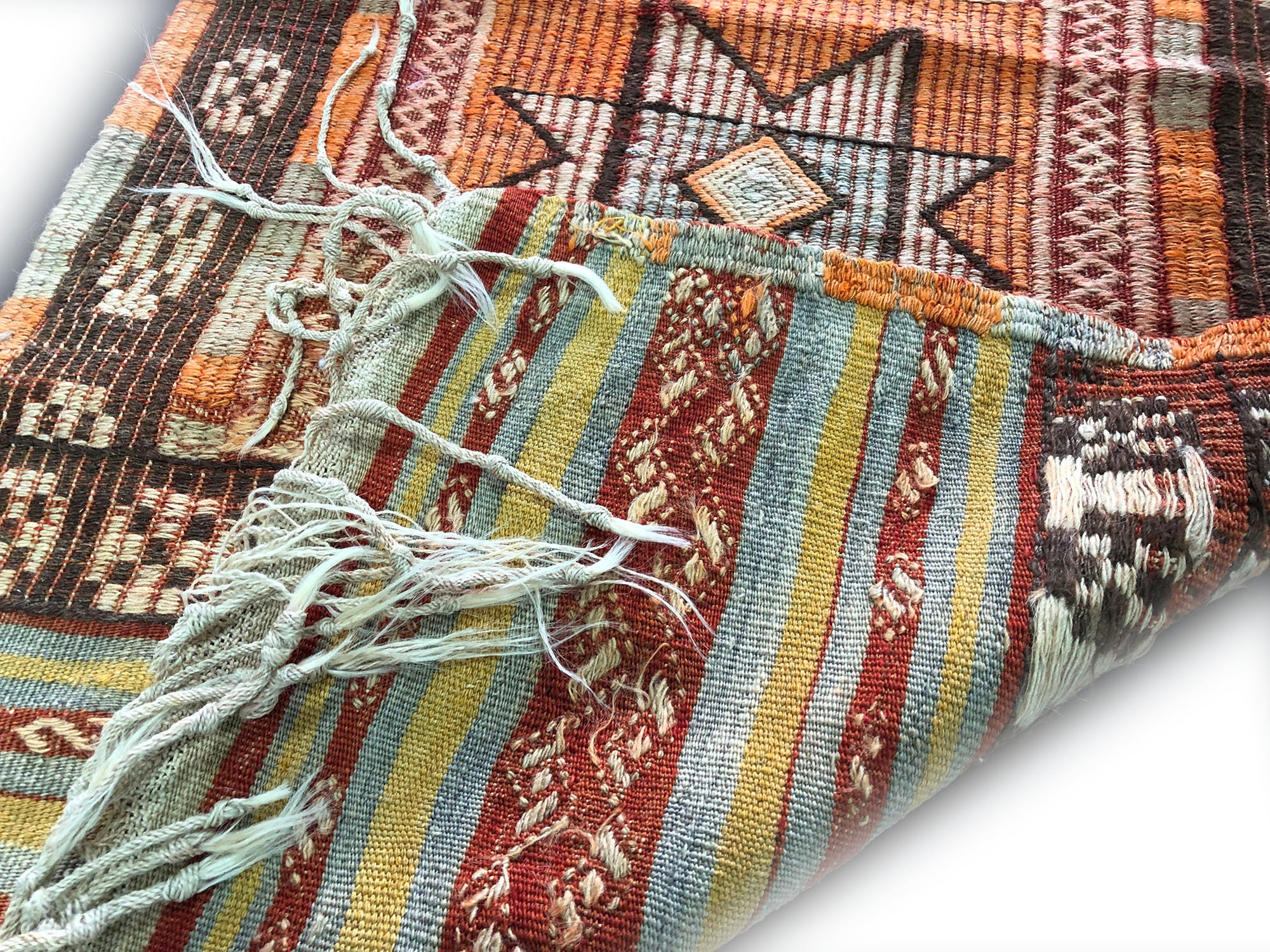 Vintage Small Boho Kilim Turkish Kelim Rug Handwoven Kilim - Etsy