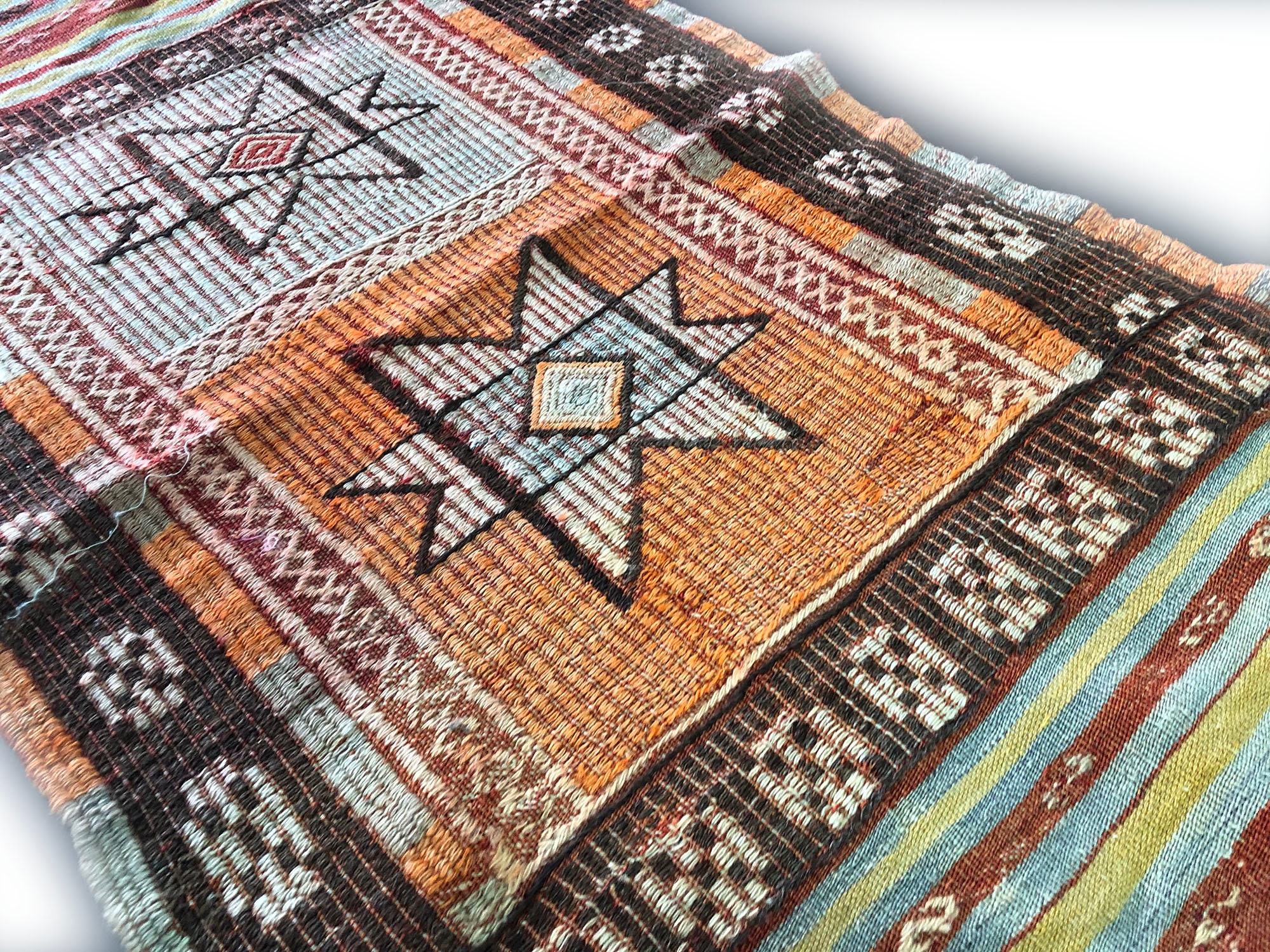 Vintage Small Boho Kilim Turkish Kelim Rug Handwoven Kilim - Etsy