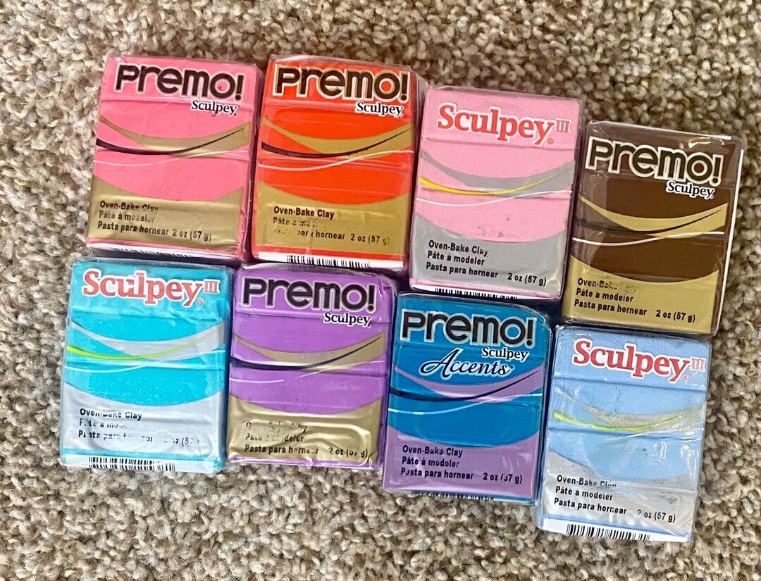 Sculpey Polymer Clay Assorted Bundle - Etsy