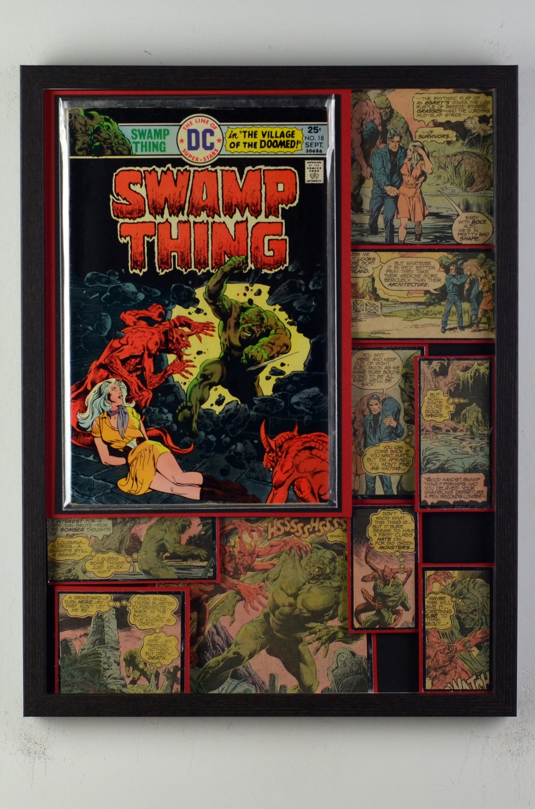 Swamp Thing Vol 1 #18 (1975) With Cover Art and Interiors by Nestor ...
