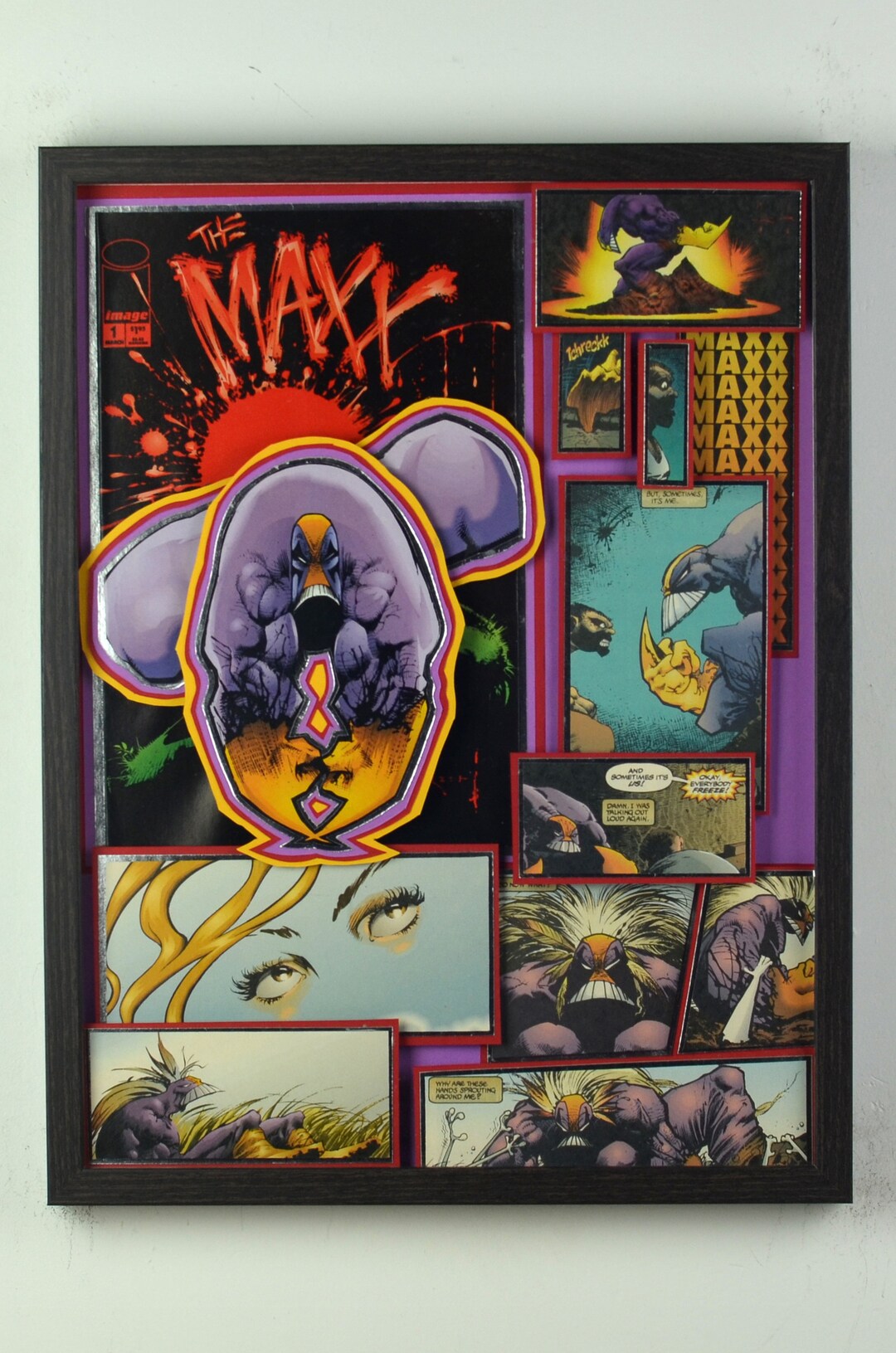 The Maxx Vol 1 #1 (1993) With a Cover by Sam Kieth - 3D Cover Pop ...