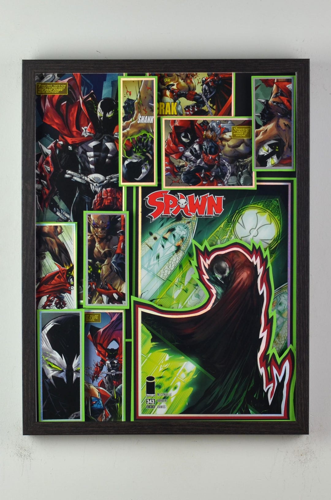 Spawn Vol 1 #343 (2023) W/ Variant Cover Art by Kibar - 3D Cover Pop ...