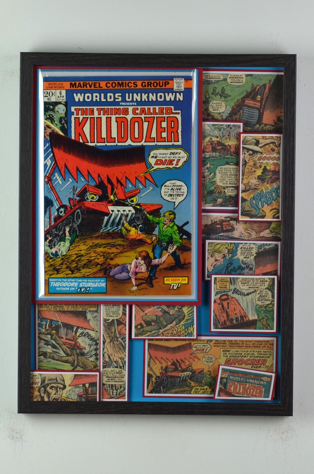 Worlds Unknown Vol 1 #6 (1974) Featuring Killdozer - Legacy 3D Comic ...