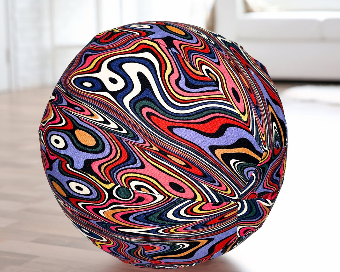 Groovy Swirls, Fabric Balloon Ball: Inflatable Fun for All Ages ...