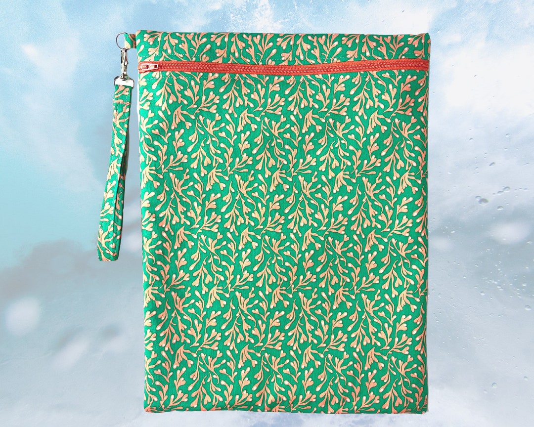 Coral Pattern Wet Bag, Eco-friendly, Water Resistant Lining, Ideal for ...