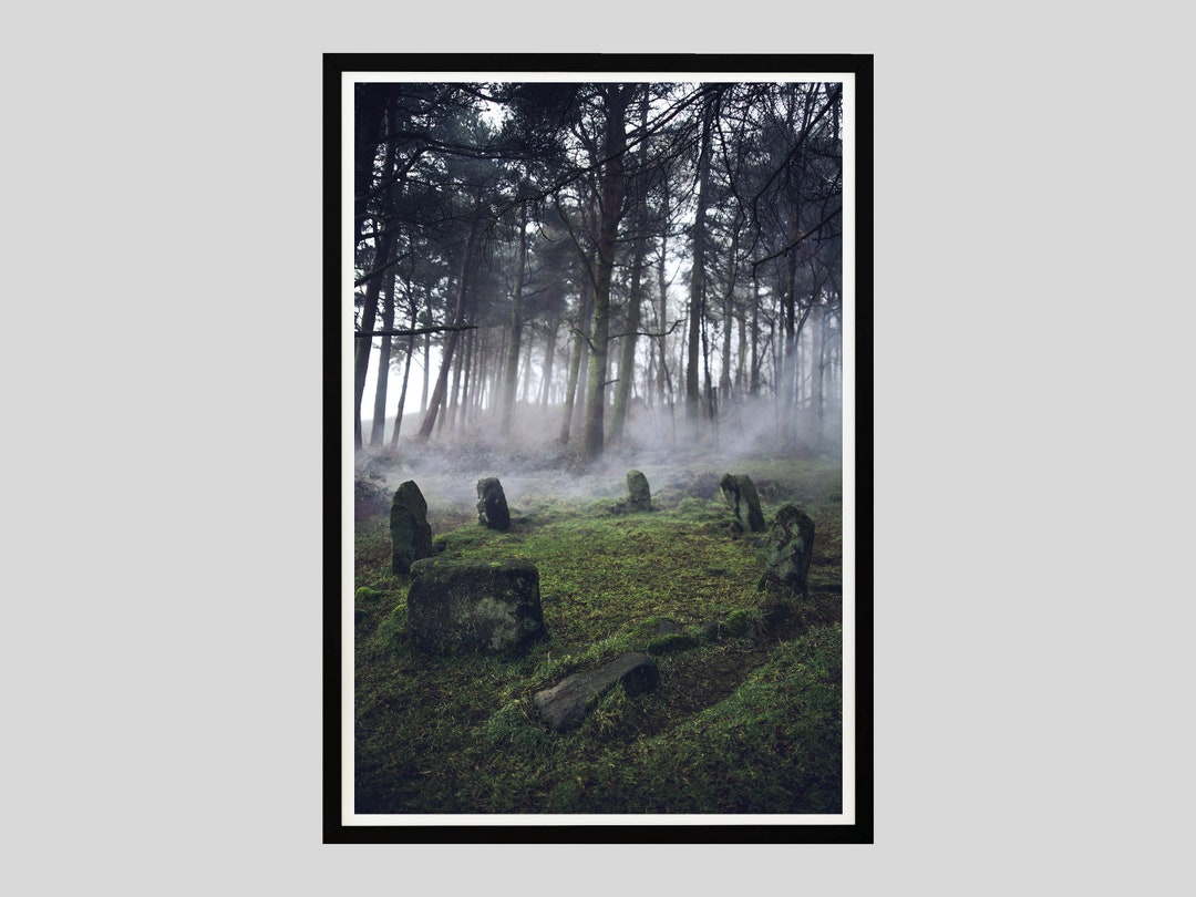 Doll Tor Stone Circle Print | Ancient Neolithic Landscape Photography ...