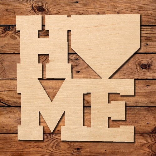 Baseball Home Plate Shape Unfinished Wood Cut Out Sports Theme | Etsy