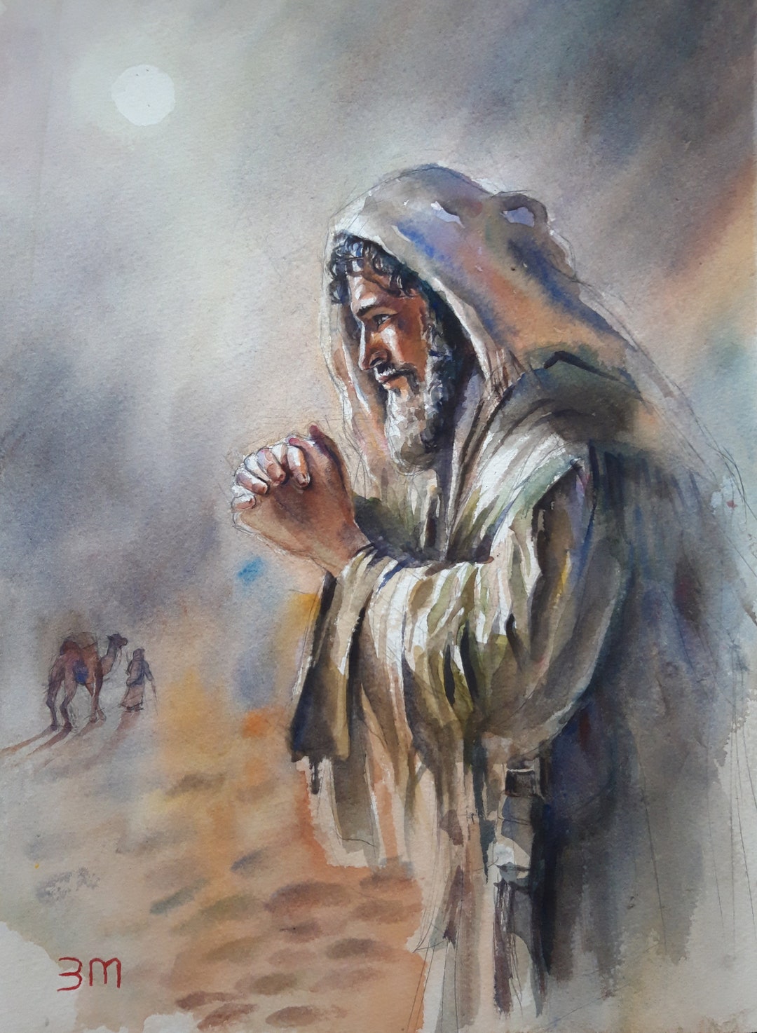 Arabian Desert, Desert Nomad, Desert Prayer, Camel and Man, Sand Storm ...