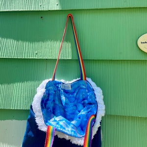 Fringie Rainbow Tote - Etsy
