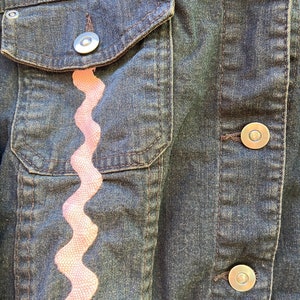 Upcycled Cottage Core Quilt Jean Jacket - Etsy