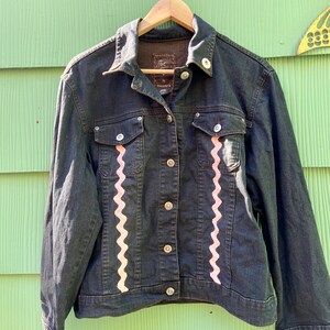 Upcycled Cottage Core Quilt Jean Jacket - Etsy