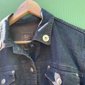 Upcycled Cottage Core Quilt Jean Jacket - Etsy