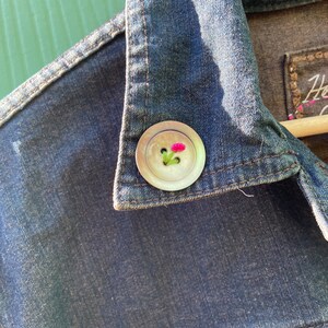 Upcycled Cottage Core Quilt Jean Jacket - Etsy