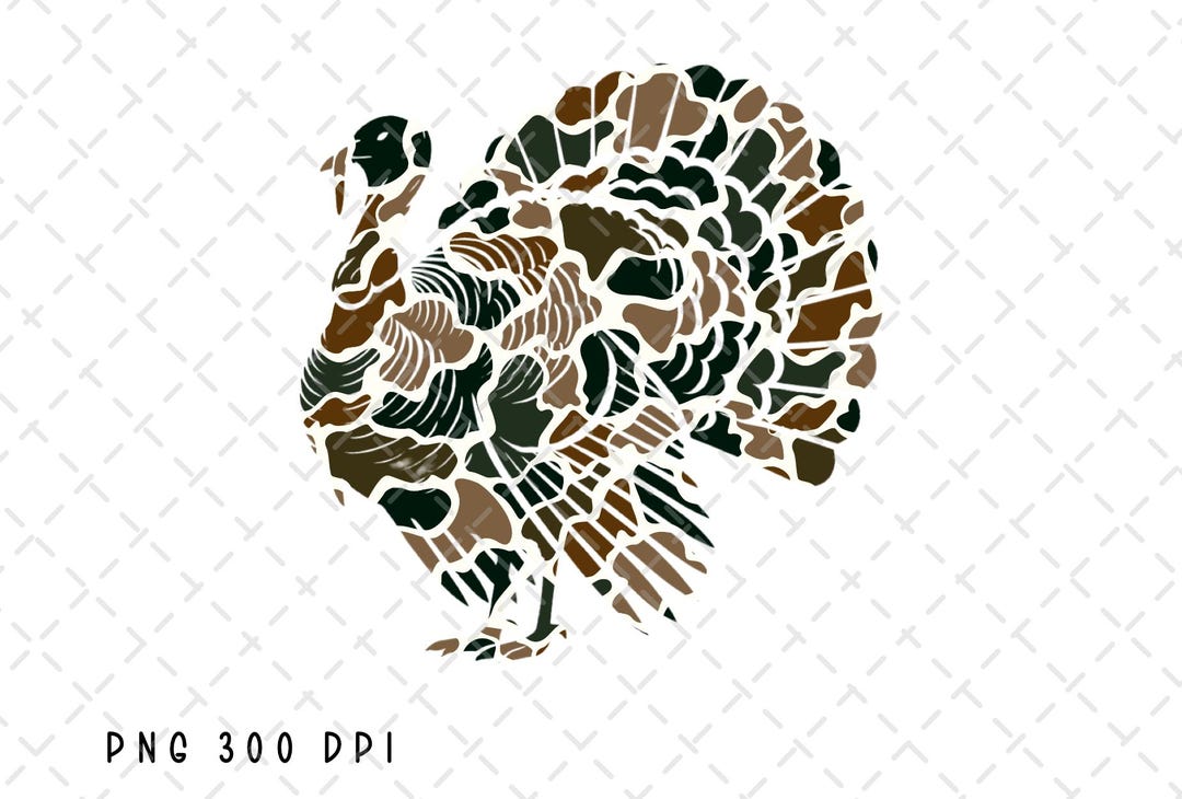 Camo Turkey PNG, Turkey Hunting Sublimation, Turkey Hunter Png, Wild ...