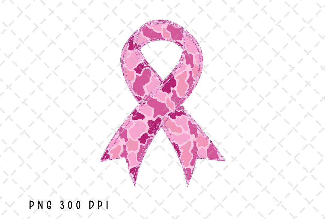 Pink Camo Breast Cancer Awareness Png, Pink Ribbon Png, Breast Cancer ...