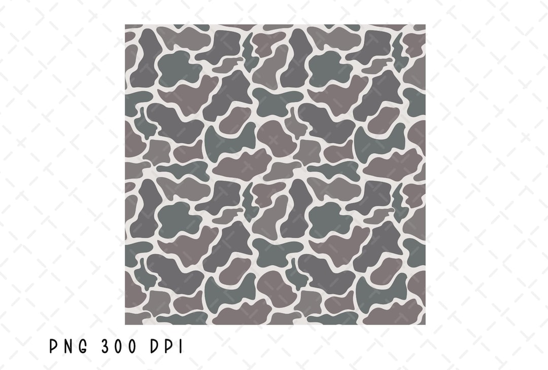 Old Camo Seamless Pattern PNG, Camouflage Duck Hunting Patterns PNG ...