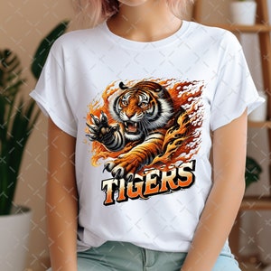 Tigers PNG, Tiger Sublimation, Fire Tiger Png, Tiger Scratch Png ...