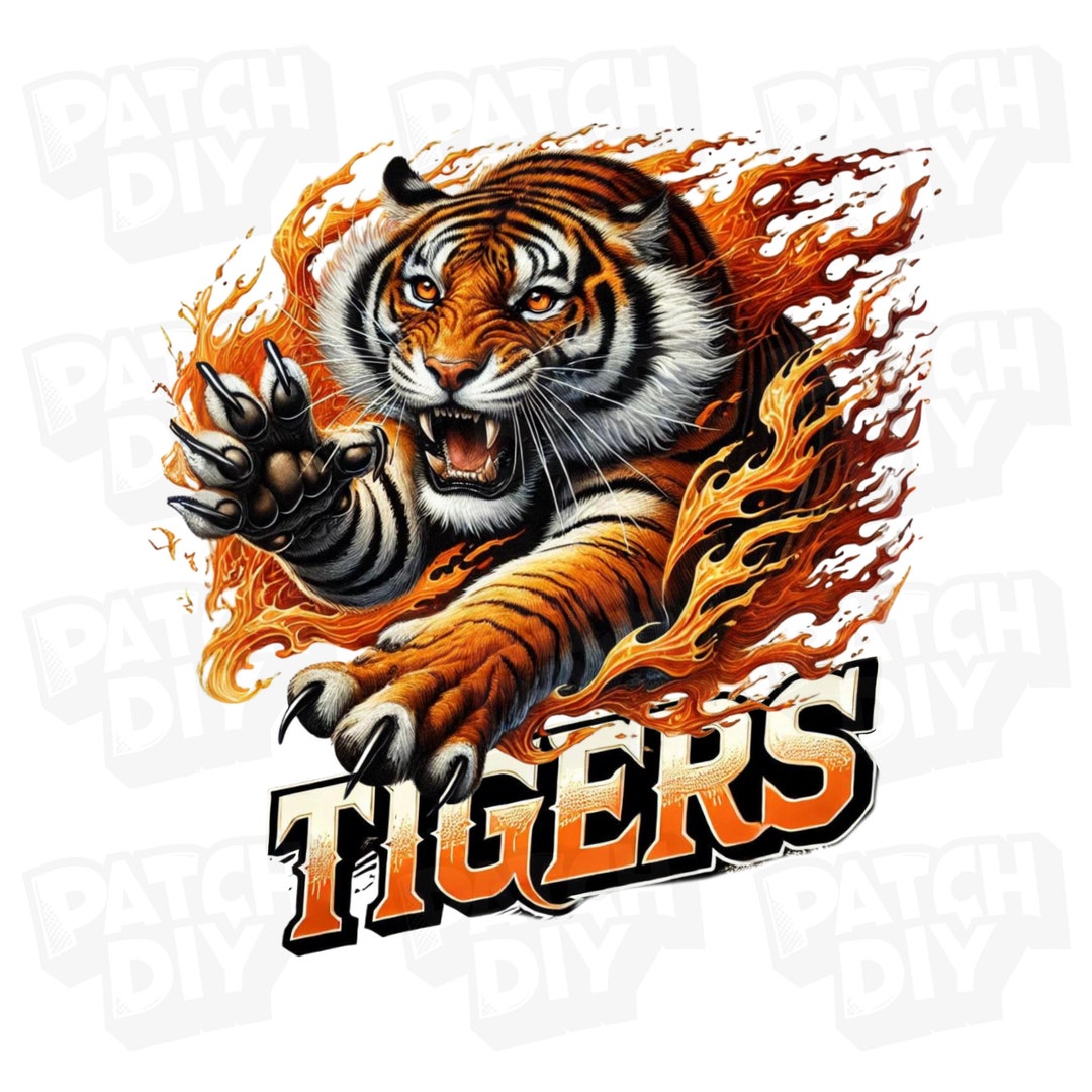 Tigers PNG, Tiger Sublimation, Fire Tiger Png, Tiger Scratch Png ...