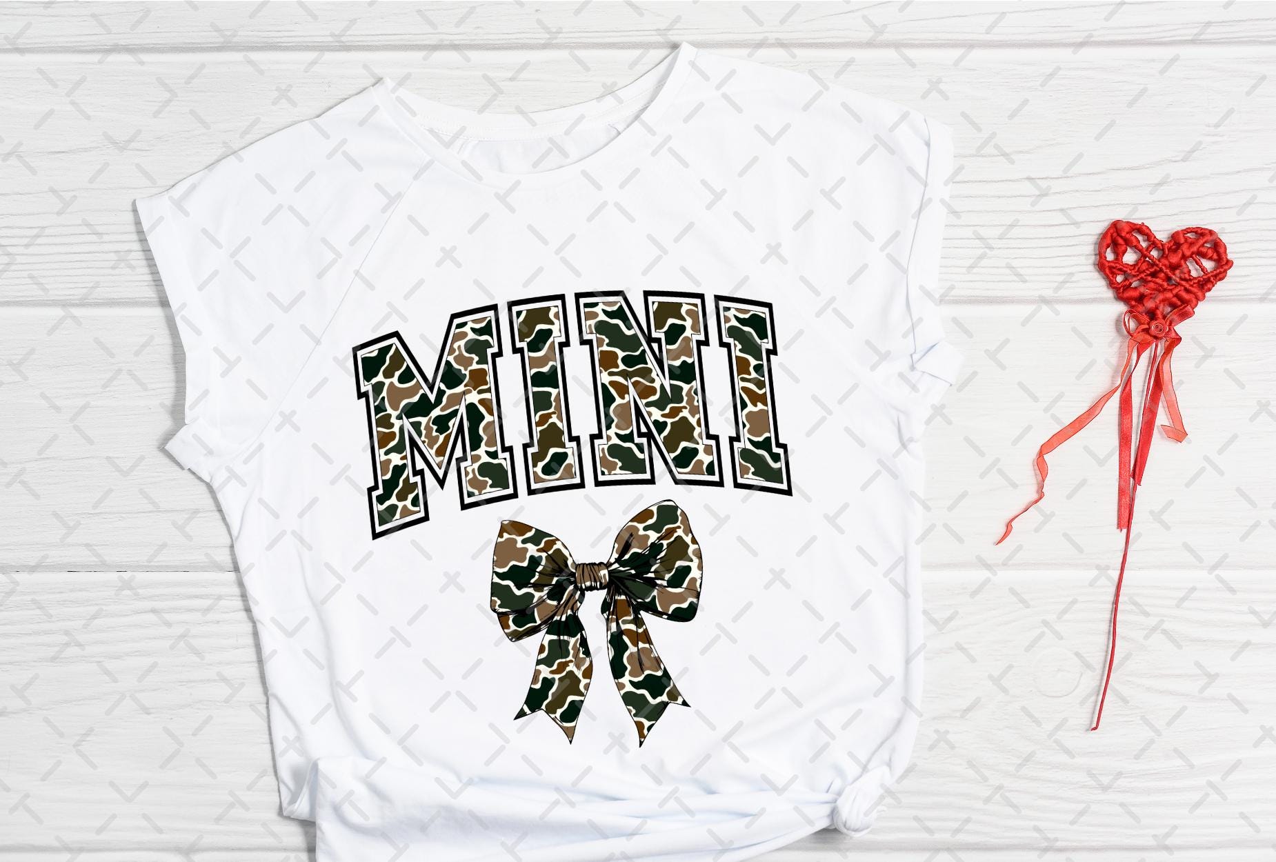 Camo Mini PNG, Mini PNG, Mini Coquette Bow Png, Mini Sublimation, Mom ...