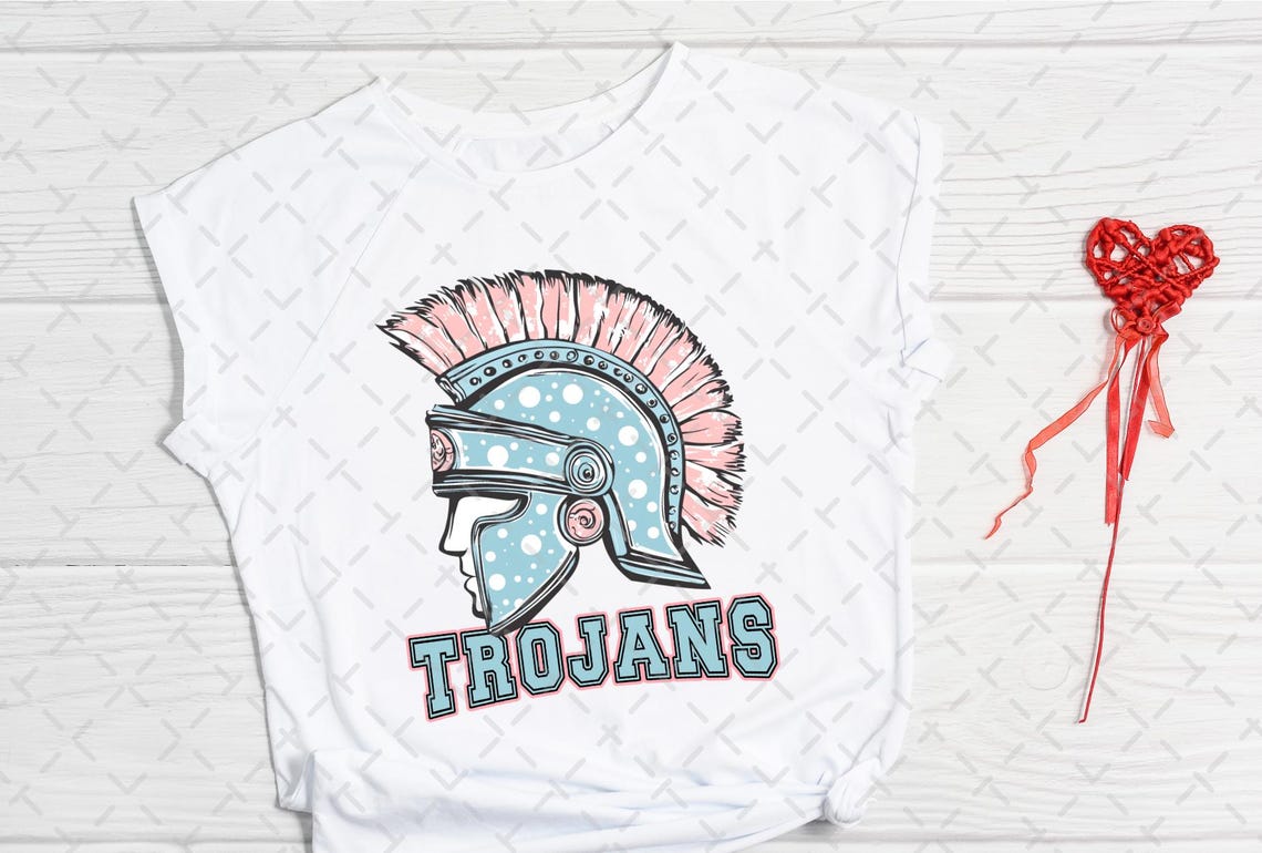 Trojans Png, Trojans Sublimation, Trojans School Spirit Design, Trojan ...