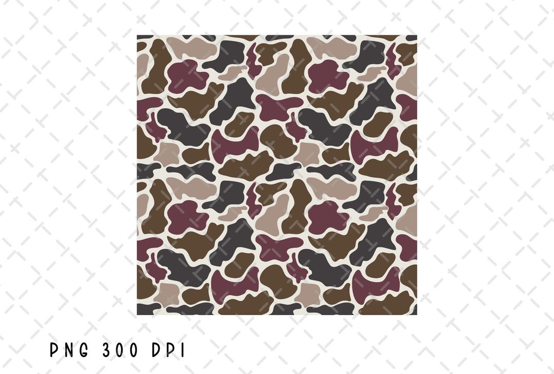 Old Camo Seamless Pattern PNG, Camouflage Duck Hunting Patterns PNG ...