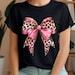 Coquette Pink Leopard Bow Png, Bow Png, Leopard Bow Png, Pink Bow ...