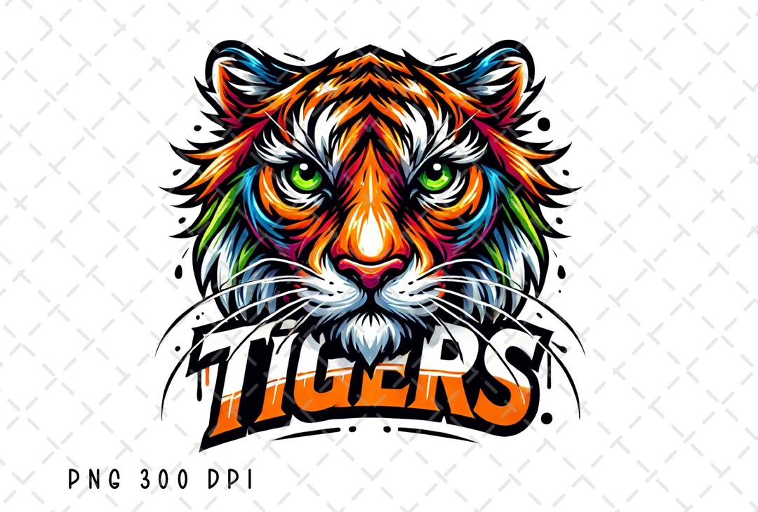 Tigers PNG, Tiger Head Sublimation, Tiger Head Logo Png, Transparent ...