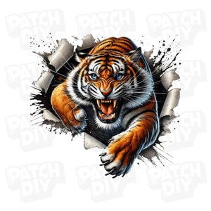 Tiger Scratch PNG, Tiger Sublimation, Tiger Png, Tiger Watercolor ...