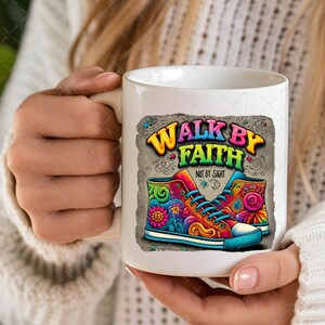 Walk by Faith PNG, Christian, Bible Verse, Faith, God, Jesus ...