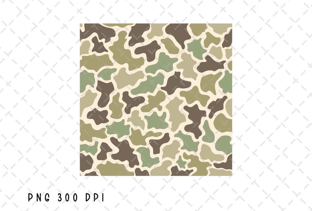 Old Camo Seamless Pattern PNG, Camouflage Duck Hunting Patterns PNG ...
