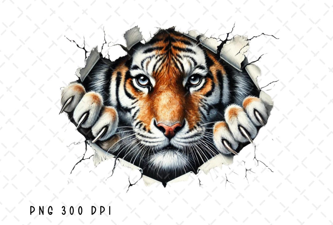 Tiger Scratch PNG, Tiger Sublimation, Tiger Png, Transparent PNG ...