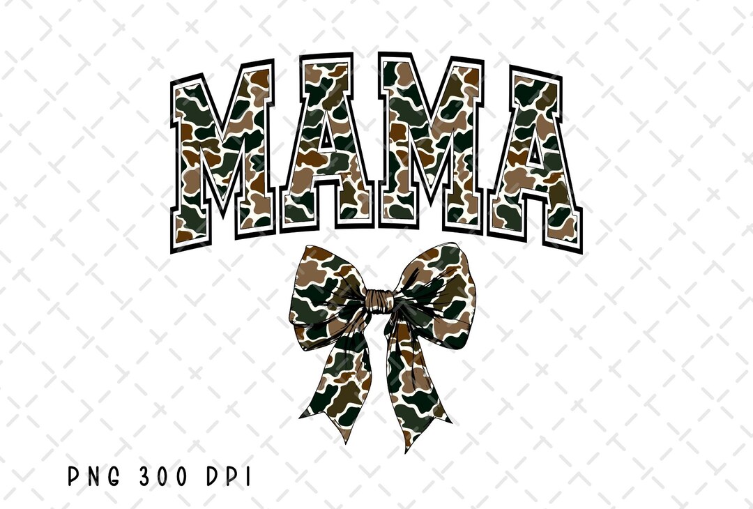 Camo Mama PNG, Mama PNG, Mama Coquette Bow Png, Mama Sublimation, Mom ...