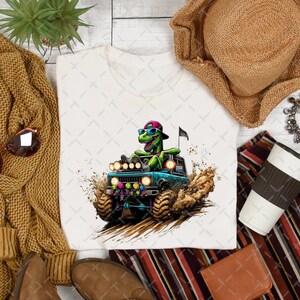 Velociraptor Dinosaur off Road PNG Sublimation, Kids Design, UTV ,off ...