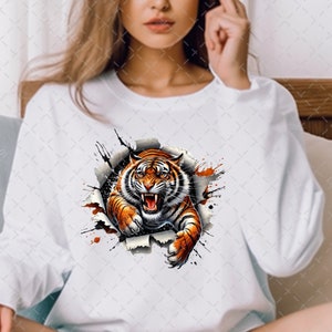 Tiger Scratch PNG, Tiger Sublimation, Tiger Png, Transparent PNG ...