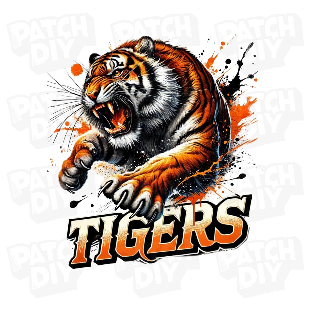Tigers PNG, Tiger Sublimation, Tiger Head Logo Png, Tiger Scratch ...
